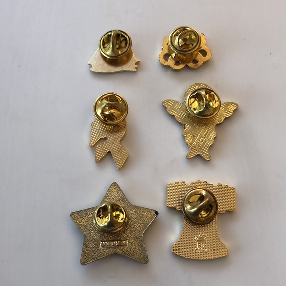 Jewelry | 6 Collectible Lapel Pins | Poshmark